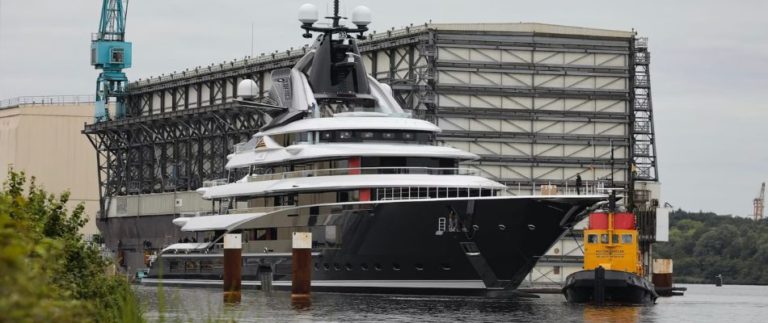 Lürssen’s Project Jag Hits the Water in Germany | YATCO