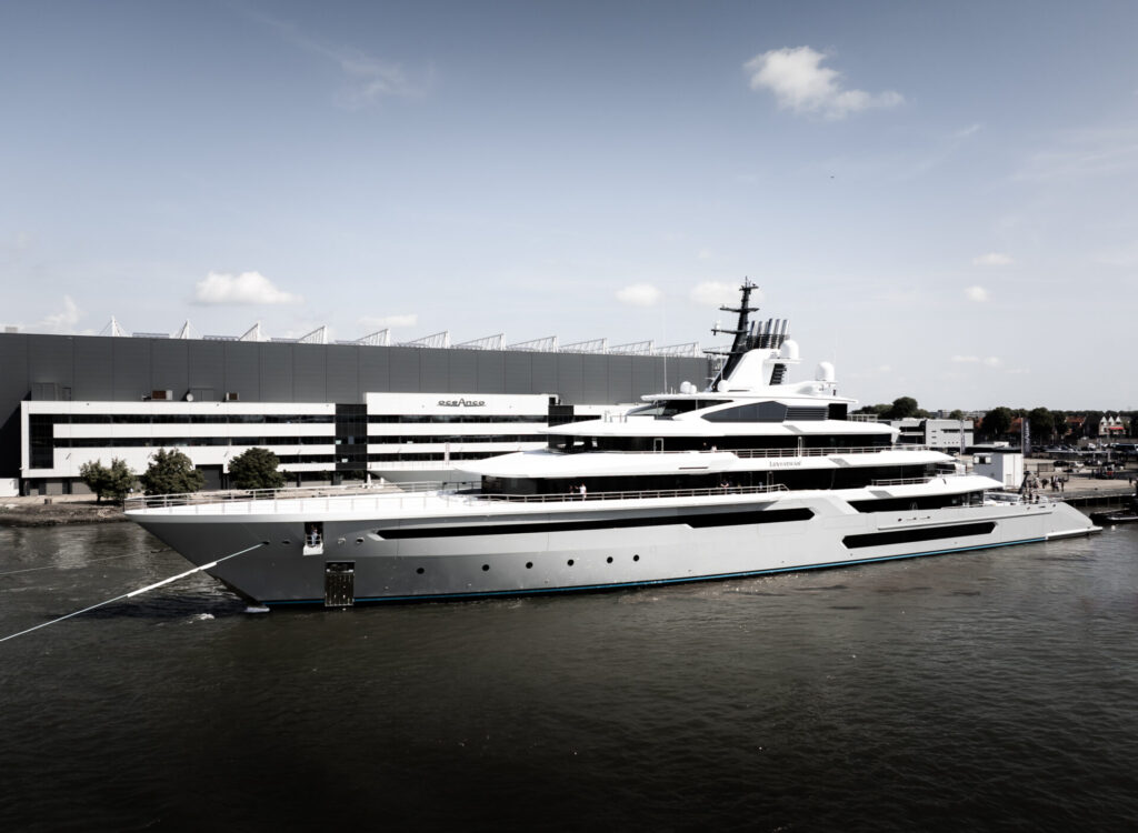 Oceanco Launches LEVIATHAN | A Yacht Built with Intent | YATCO