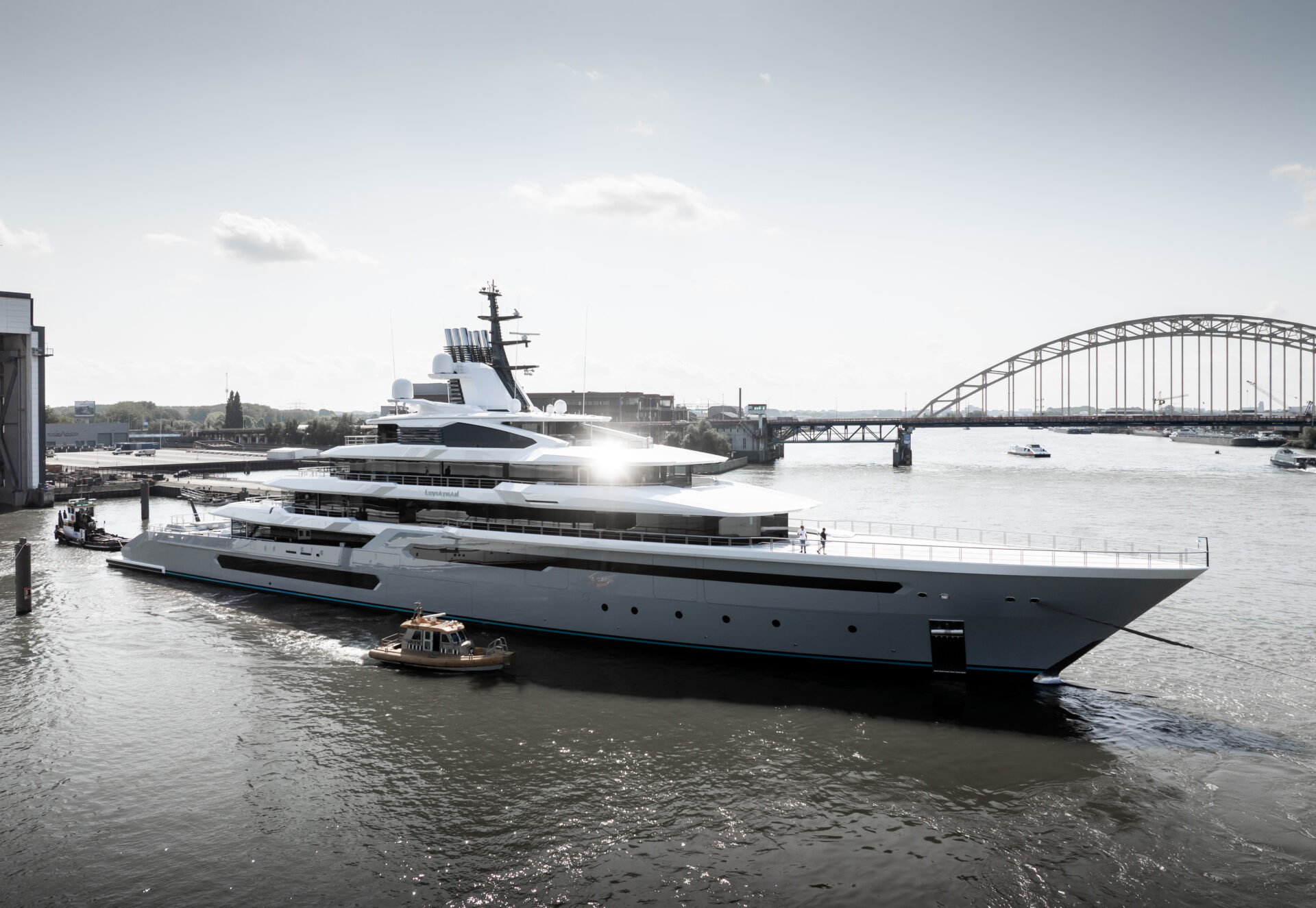 Oceanco Launches LEVIATHAN | A Yacht Built with Intent | YATCO